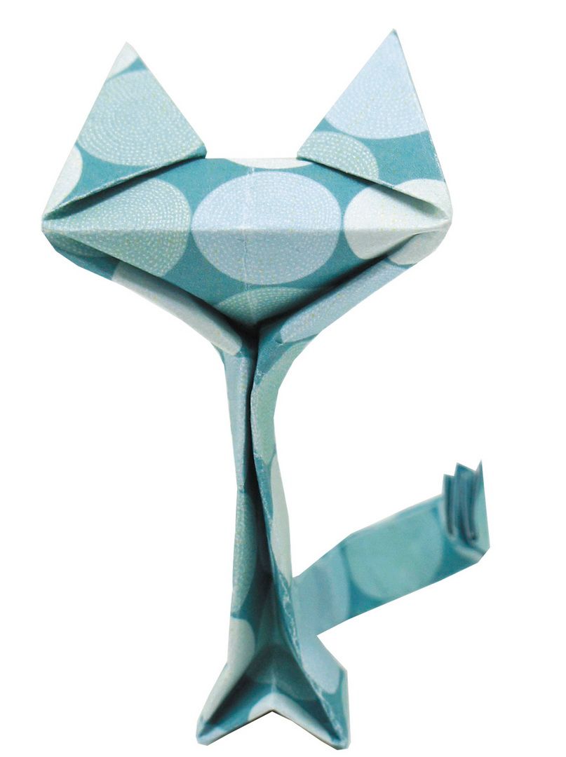 Funny Origami - Katze - 20 Blätter - Höhenflug | Bauen & Basteln für Kinder