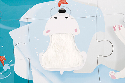 Haptik-Puzzle "Im Eis" (20 Teile) Im Karton - Höhenflug | Kreativsets ...